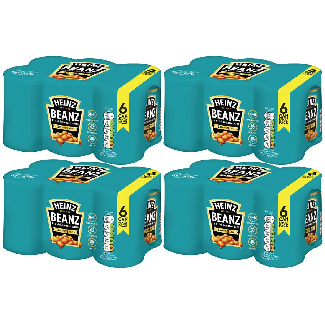 Heinz Baked Beans Pack of 24 x 415g | Buy in Bulk UK | Bulk Buy Direct ...
